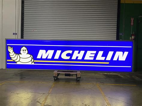 Large Illuminated Double Sided Michelin Sign 12 Pcarmarket