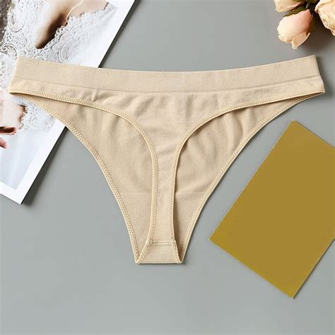 Buyisi Womens Sports Thong Sexy Fitness Yoga Tight Stretch Solid Color