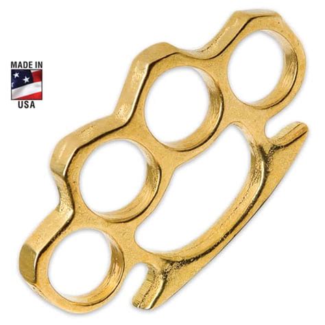 Solid Brass Knuckles And Knuckle Dusters For Self Defense Budk
