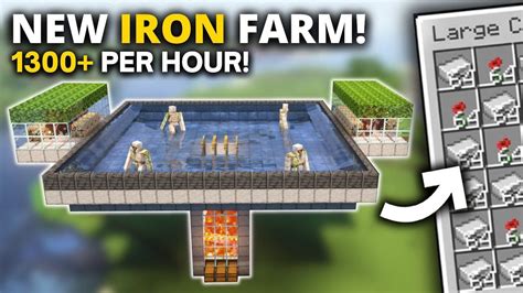 Build An Iron Farm In Minecraft Bedrock Edition Step By Step Guide