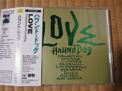 Yahooオークション 送料無料 ハウンド・ドッグcd「love」