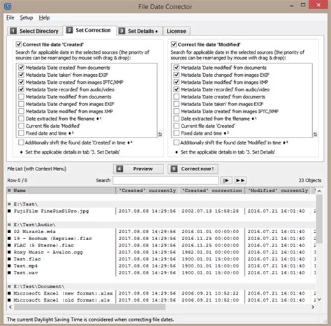 Correct Date Created And Date Modified Of Your Files