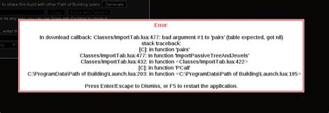 i got this pob error trying to import passive tree · issue 1876