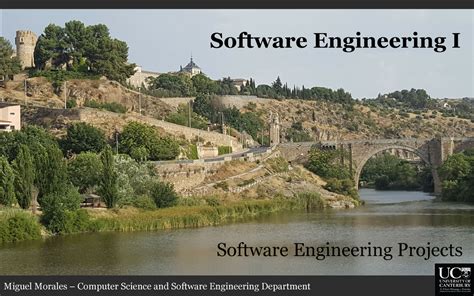 L19 Software Engineering Projects Slides Software Engineering I