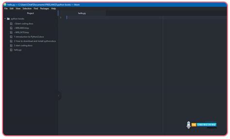 Writing First Code In Python Hello World The Engineering Projects