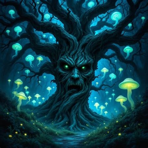 Free Haunted Mushroom Forest Image Fantasy Ethereal Haunted