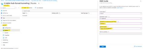 Mastering Azure Firewall Forced Tunneling Configuration