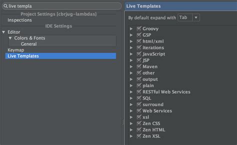 getting started with intellij idea live templates roberto cortez java