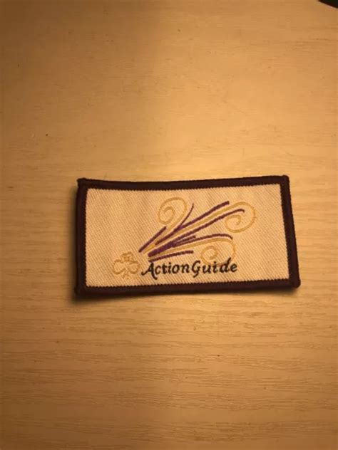 Girl Guides Scouts Action Guide Purple 250 Picclick Au