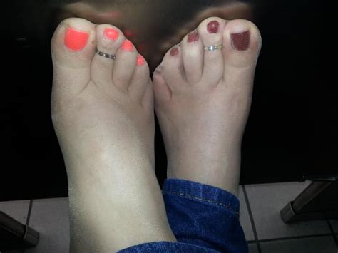Hope U Luv This Variety Of My Pantyhose Toes From Ladies Room At Work