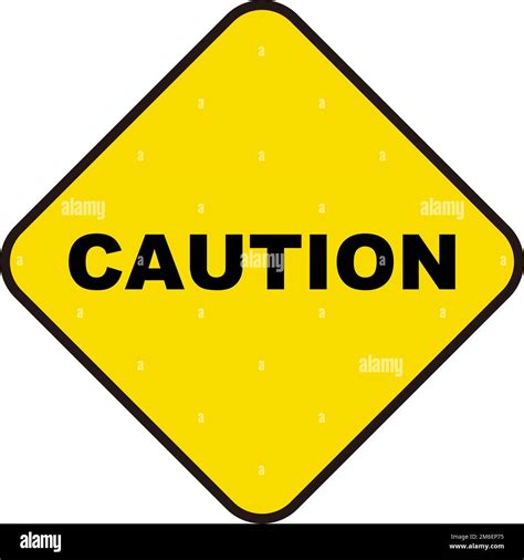 Caution Sign Danger Sign Editable Vector Stock Vector Image And Art Alamy