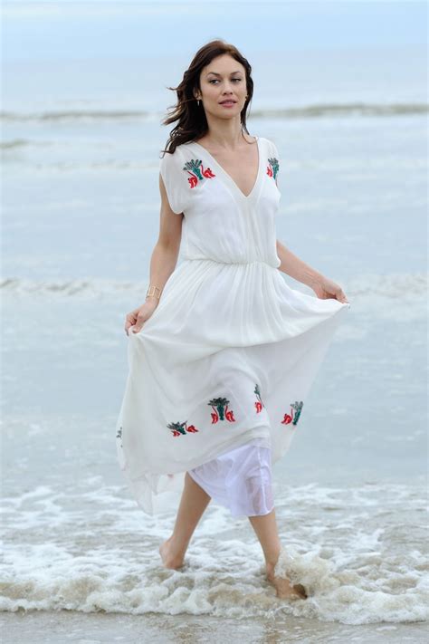 Olga Kurylenko On The Set Of A Photoshoot In Cabourg 06 16 2018