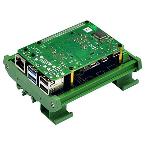 DIN Rail Mount Pinout Breakout Terminal Block Module For Raspberry Pi A 3A B 2B 3B 3B 4B