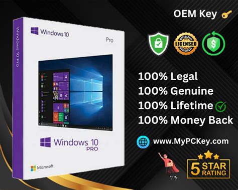 Windows Pro Oem License Key For Lifetime Reactivate After Etsy