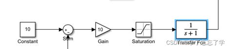 基于matlab simulink的单闭环直流调速系统的仿真 单闭环直流调速系统matlab仿真 学了忘忘了学的博客 csdn博客