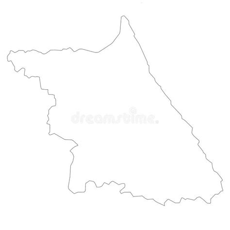 Gangwon Map Administrative Map Of The South Korean Province Of Gangwon