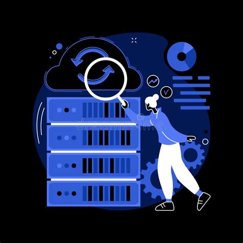 Big Data Analytics Abstract Concept Vector Illustration Stock Vector Illustration Of