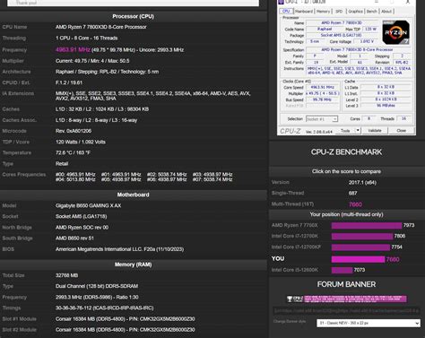 Share Your Cpuz Benchmarks Page Techpowerup Forums