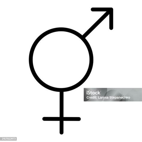 바이젠더 아이콘입니다 흰색 배경에 고립되어 있습니다 벡터 일러스트 레이 션 0명에 대한 스톡 벡터 아트 및 기타 이미지 0명 Lgbtqia 문화 개념 Istock