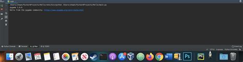 Python Pygame Tmode Not Showing Any Display Macos Stack