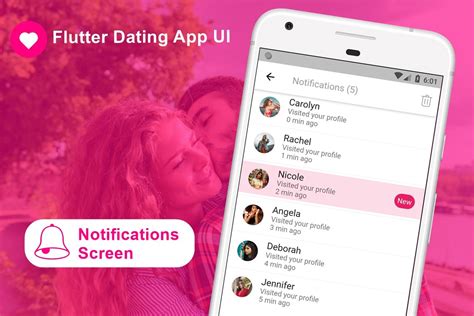 Flutter Dating App Ui For Android And Ios Code Market