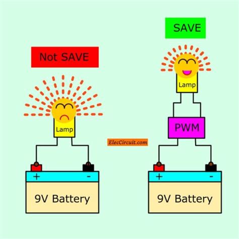 NE PWM Circuit Diagram LED Dimmer