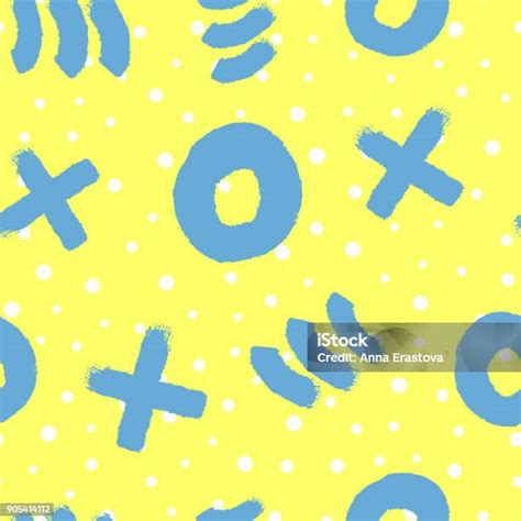 기하학적 형태와 추상적인 원활한 패턴 손으로 그린 밑그림 그런 지 수채화 낙서입니다 귀여운에 대한 스톡 벡터 아트 및 기타 이미지 Istock