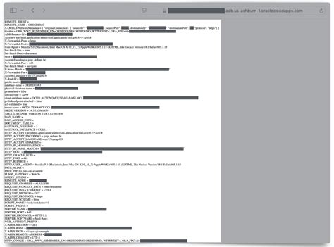 An Ords Get Request To Retrieve Cgi Environment Variables From The Print Cgi Env Pl Sql