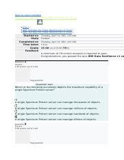 IBM Storage for Data Resilience L1 Quiz.docx - Skip to main content IBM Storage for Data ...