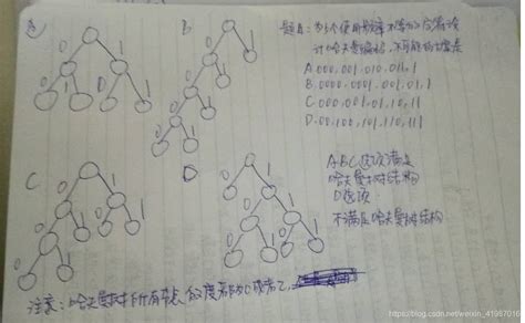 树与二叉树转换，森林与二叉树的转换，哈夫曼编码例题详解 哈夫曼编码例题与答案 csdn博客