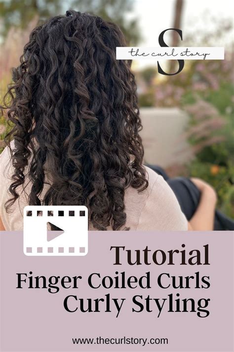Finger Coiled Curls That Last For Days Curly Styling Finger Coils Curly Hair Styles Easy