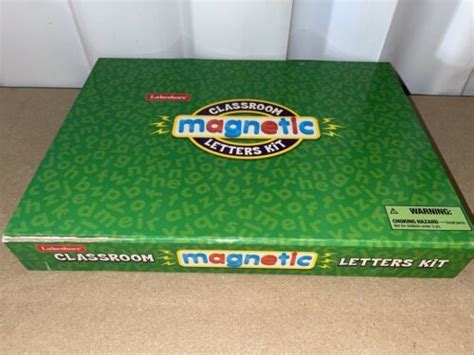 Lakeshore Classroom Magnetic Lower Case Letter Alphabet Kit 240 Pcs Set