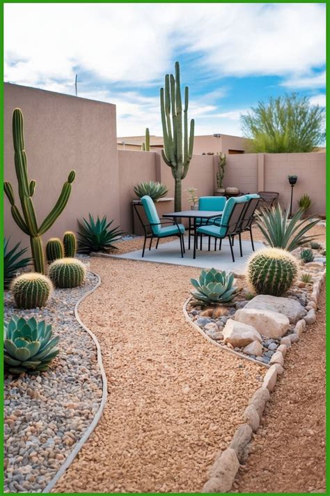 Create A Desert Oasis Desert Oasis Ideas Simple Desert Landscape