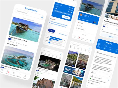 Travelundo Mobile Booking App Ui By Ajdin Turkovic On Dribbble
