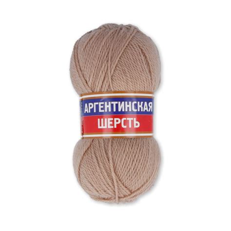 Пряжа Камтекс КТ "Аргентинская шерсть" 100% шерсть 100 г 200 м 006 св ...