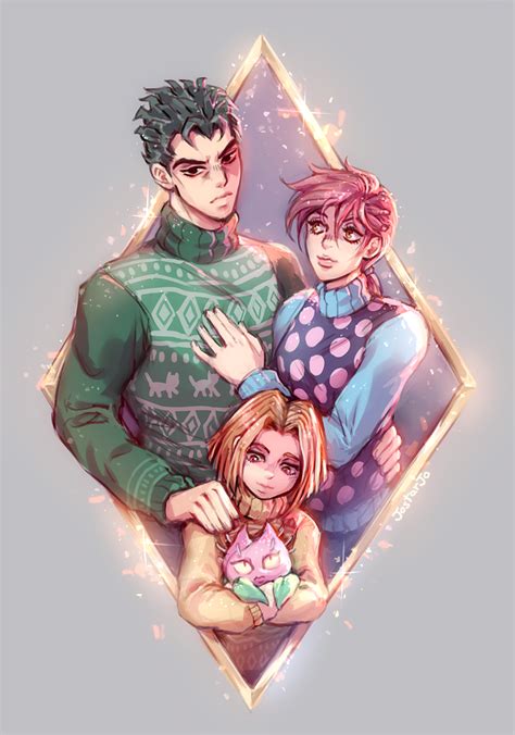 Jostarjo Kawajiri Hayato Kawajiri Kosaku Kawajiri Shinobu Kira Yoshikage Stand Jojo