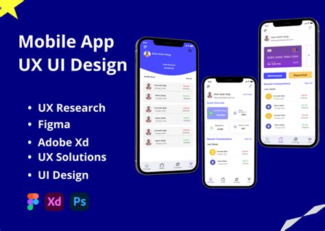 Modern Mobile App Ui Ux Design App Prototype Figma By Shermadad99 Fiverr