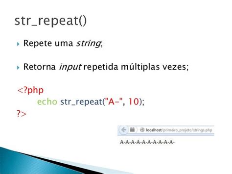 Strings Em Php
