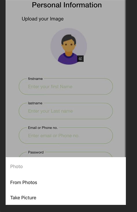 how to customize default capacitor camera plugin ionic framework
