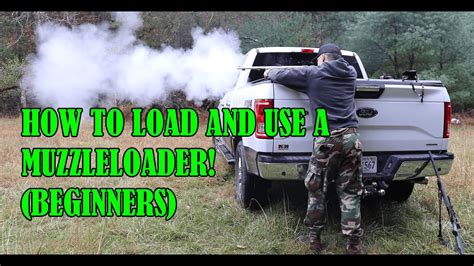 How To Shoot A Muzzleloader Beginners Guide Youtube