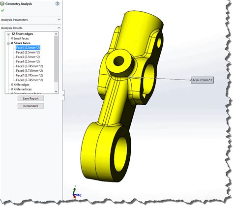 SOLIDWORKS Geometry Analysis