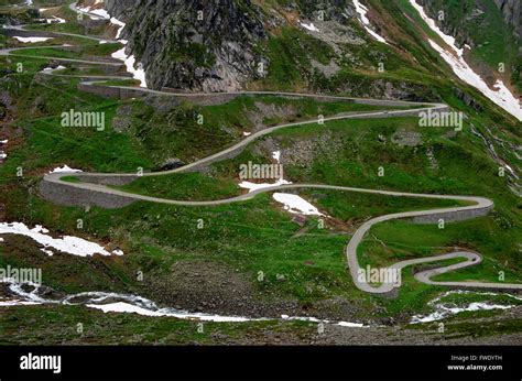 St Gotthard Pass Switzerland June 2015the St Gotthard Pass Summit