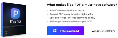 ITop PDF A User Friendly And Free PDF Editor Taazakhabar News
