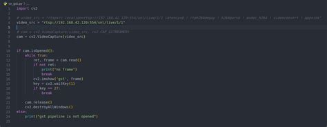 Cant Open Gstreamer Pipeline In Cv2 Jetson Tx2 Nvidia Developer Forums