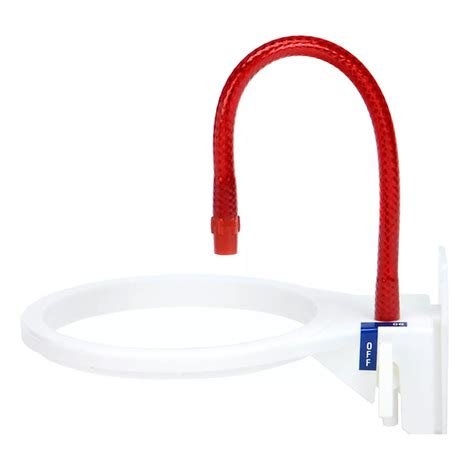 Suction Canister Wall Mounted Bracket With On Off Valve Built In