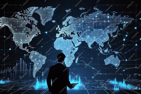 Premium Photo Big Data Analytics With Ai Technology Data Analyst Analyzing