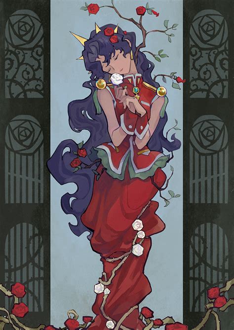 Himemiya Anthy Shoujo Kakumei Utena Drawn By Fengyou Danbooru