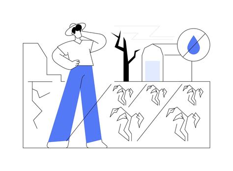 Desertification And Drought Abstract Concept Illustration 47231636