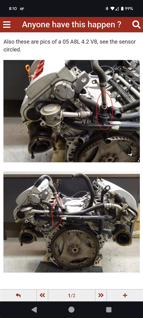 Coolant Temperature Sensor Where Is It Audiworld Forums