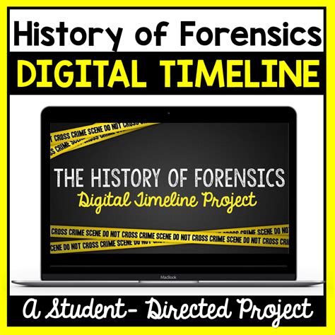 History Of Forensics Digital Timeline Project ⋆ The Trendy Science Teacher